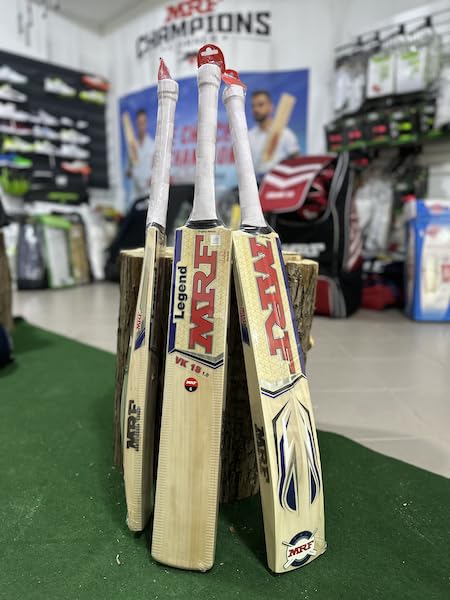 Buy MRF Legend VK 18 1.0 Cricket Bat - Junior Harrow Online at Low ...