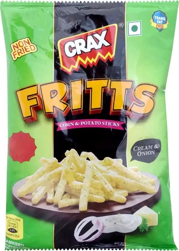 Crax Fritts Cream And Onion 66g : Amazon.in: Grocery & Gourmet Foods