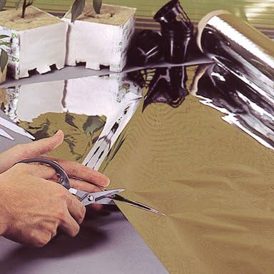 Amazon.com: 4 ft x 100 ft 2 Mil Mylar Reflective Film by Sunleaves ...