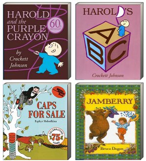 Amazon.com: Board Book Classics : Harold and the Purple Crayon, Harold ...