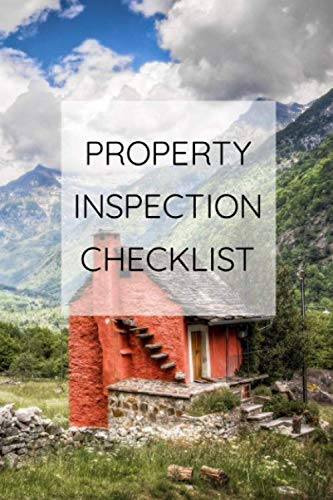 Property Inspection Checklist - Residential Building Inspector Notebook ...