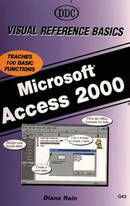 Amazon | Microsoft Access 2000: Visual Reference Basics (Visual ...