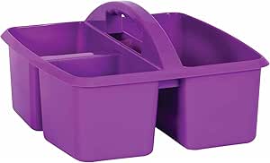 Teacher Created Resources Purple Plastic Storage Caddy : Amazon.co.uk ...