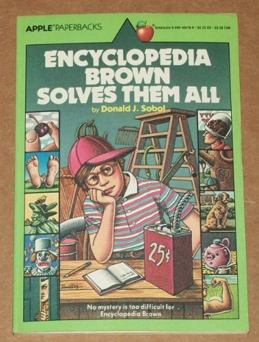 Encyclopedia Brown Solves Them All, No Mystery Is Too Difficult for ...