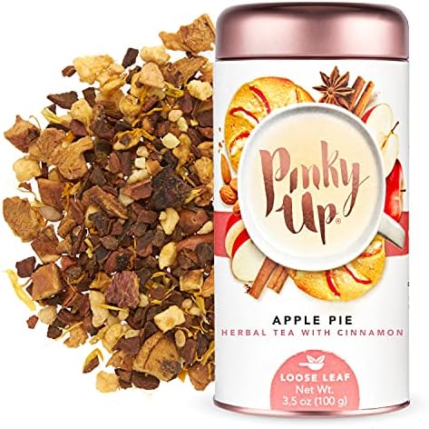 Amazon.com: Pinky Up Cinnamon Bun Pyramid Tea Sachets - NON-GMO Whole ...