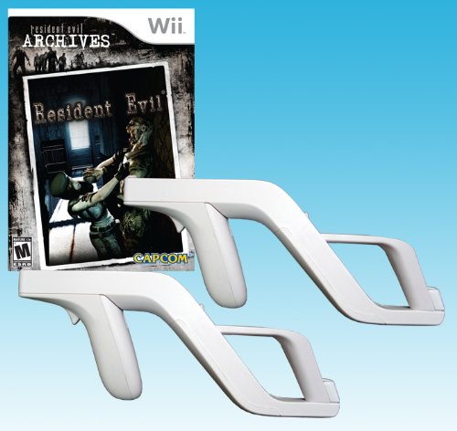 Amazon.com: Resident Evil Archives + 2 Zapper Guns Bundle : Video Games