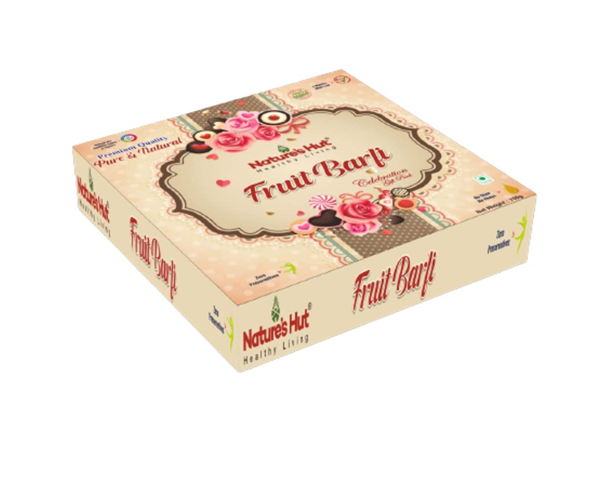 NATURE'S HUT Fruit Barfi (Burfi) Pack (750 GMS) - Pink : Amazon.in ...