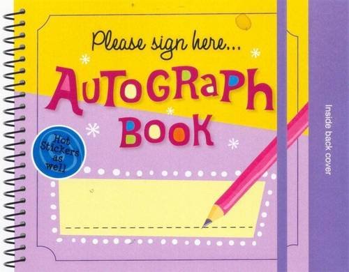 Autograph Book : Amazon.in: Books
