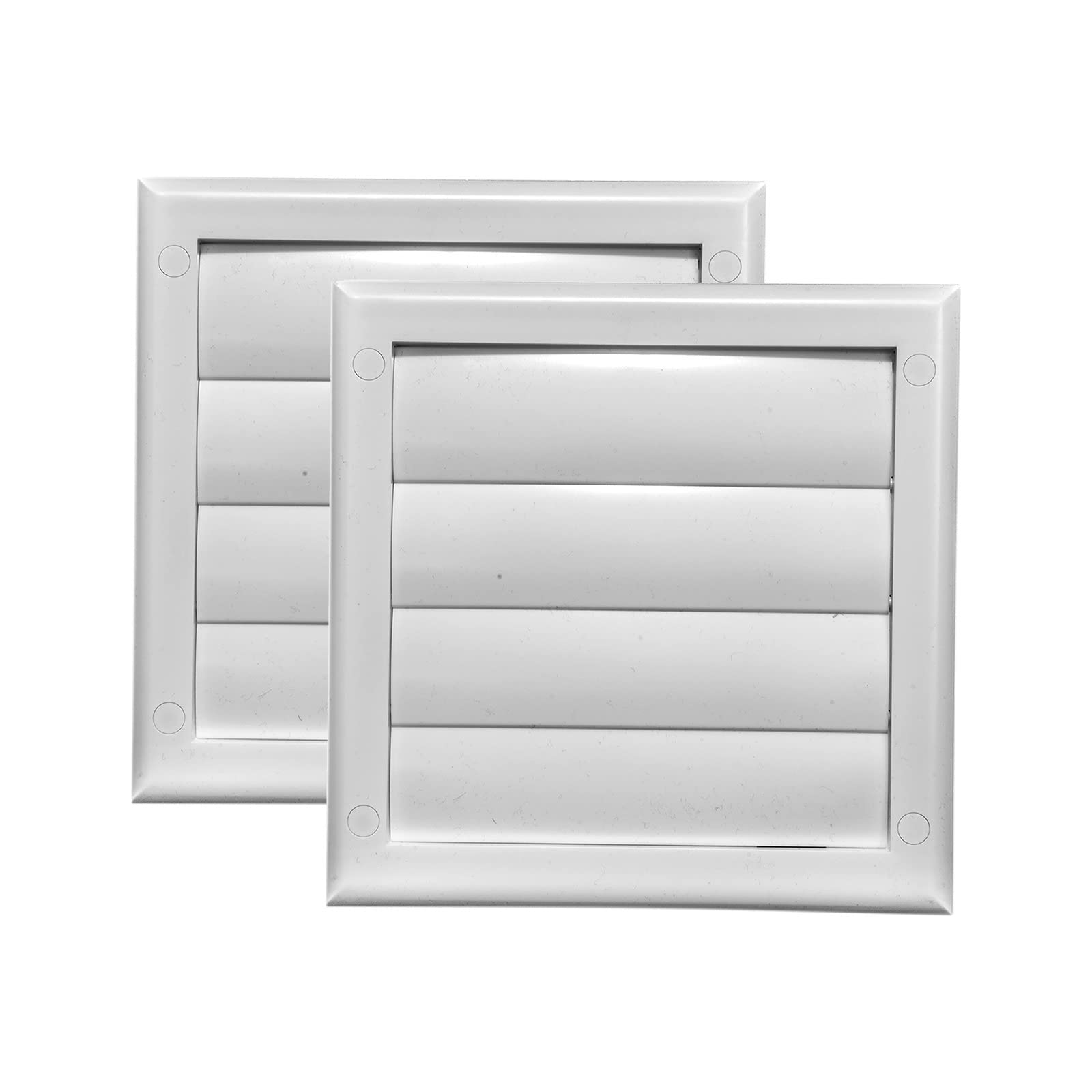 Vent Systems 4″ Inch – 7.5” x 7.5″ Inch Pack of 2 Exhaust Vent Cover ...