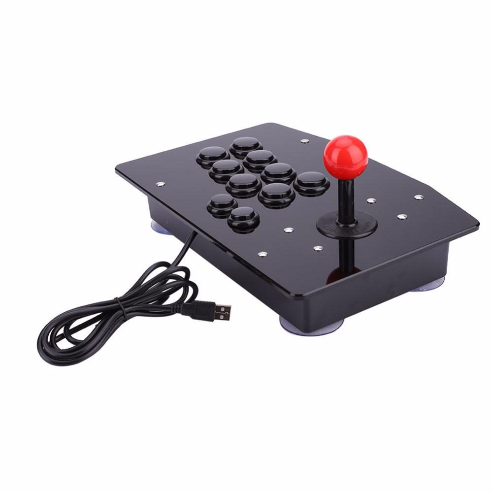 Buy LEEBA PC Gaming Arcade Fight Stick ky Arcade Game Joystick with 10 ...