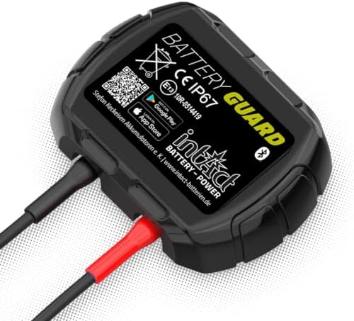 intAct Battery-Guard, batterimonitor för Bluetooth-övervakning av 12V ...