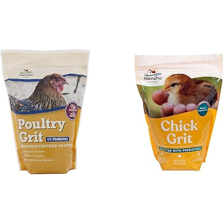 Amazon.com: Manna Pro Poultry Grit with Probiotics | Insoluble Crushed ...