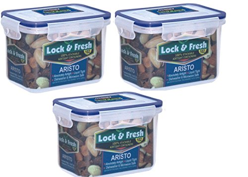 Buy Aristo Houseware Lock And Fresh Plastic Container, 800Ml ...