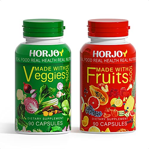 Horjoy Nature Fruits and Veggies/Vitamins Supplements Dietary ...