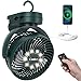 Amazon.com: Camping Fan with Remote Control - 65Hrs 12000mAh ...