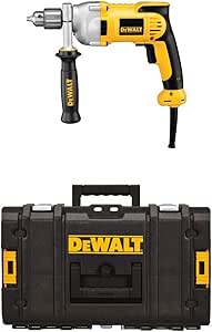 DEWALT DWD210G 10-Amp 1/2-Inch Pistol-Grip Drill with DEWALT DWST08201 ...