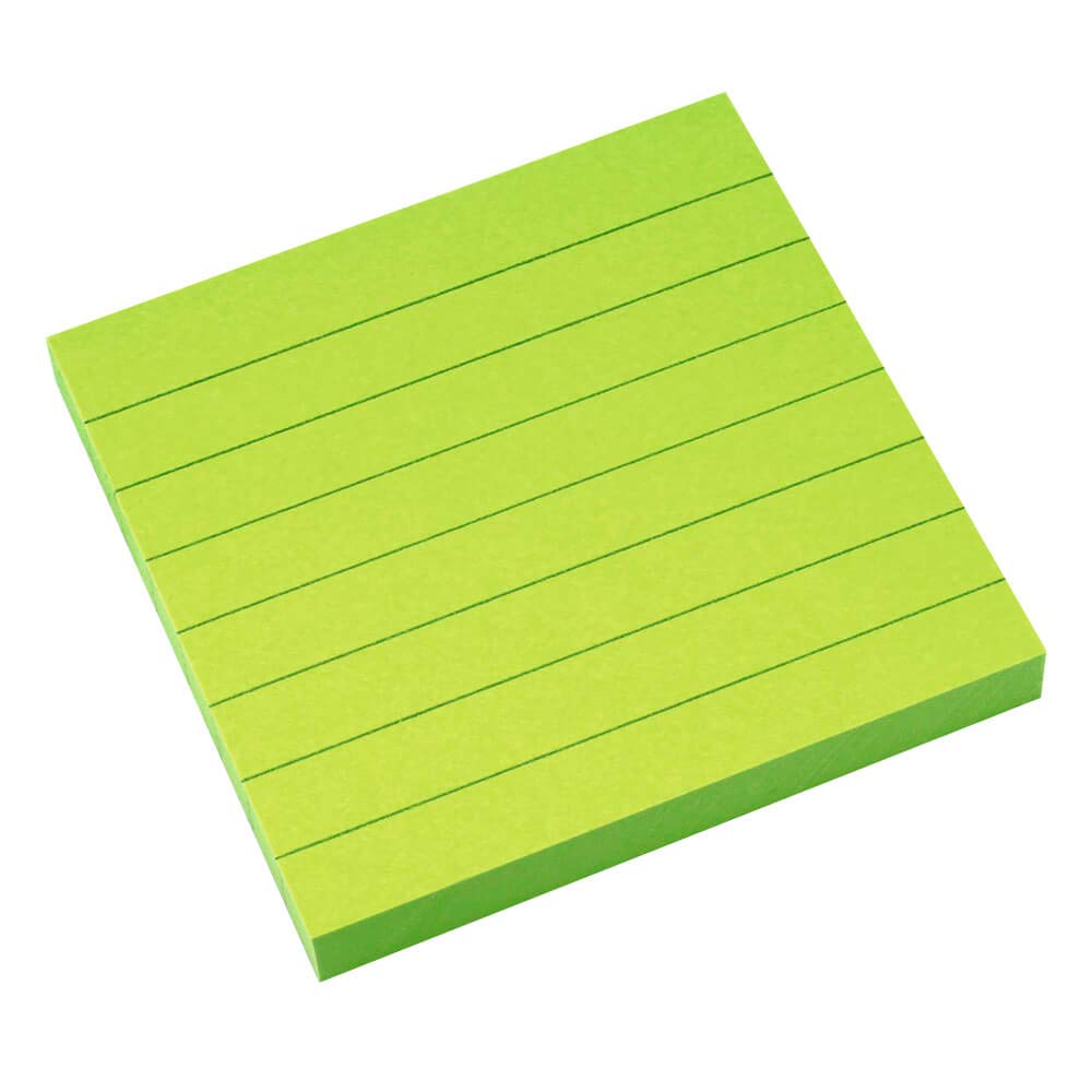 Amazon.com : inFO 5654-33-L inFO sticky notes 7x7 lin. Green : Office ...