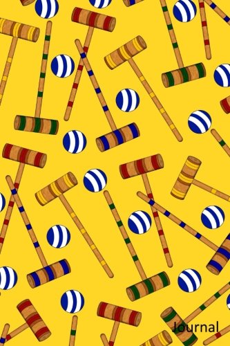 Amazon.com: Journal: Yellow croquet notebook: 9781547204960 ...