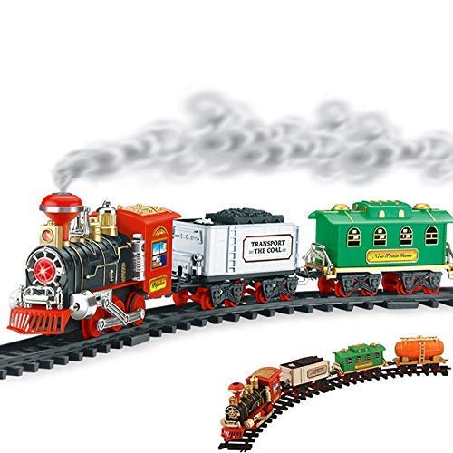 M J Capture Kids Boys and Girls Express Train Toy Set with Locomotive ...