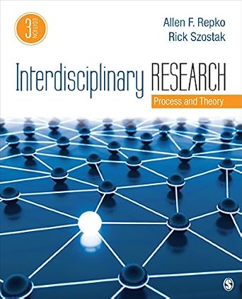 Amazon.com: Interdisciplinary Research: Process and Theory ...