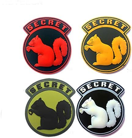 Amazon.com: Secret Squirrel Morale PVC Patch 4PCS
