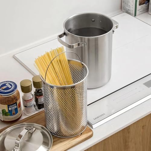 Amazon.com: TABABAO Stainless Steel Asparagus Steamer Pot & Spaghetti ...
