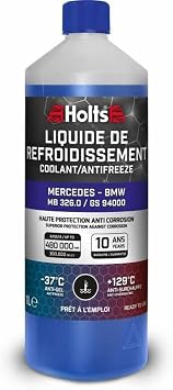 Holts HAFR0007B Antifreeze Coolant for Car Mercedes & BMW 10-year 300k ...