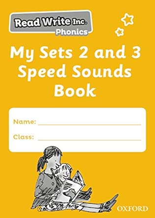 Read Write Inc. Phonics: My Sets 2 and 3 Speed Sounds Book Pack of 5 ...