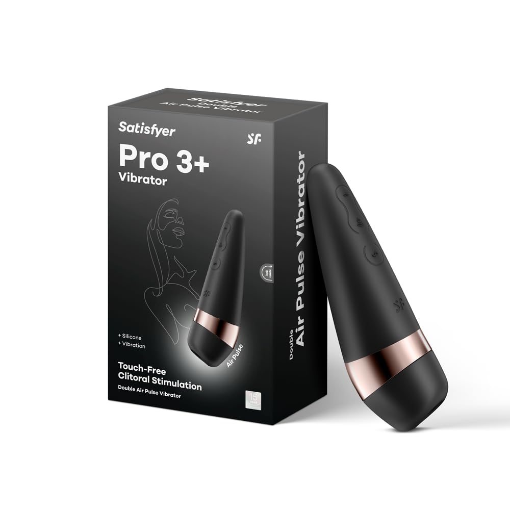 Satisfyer Pro 3 Plus | Pressure Wave Vibrator | Clitoral Stimulation ...