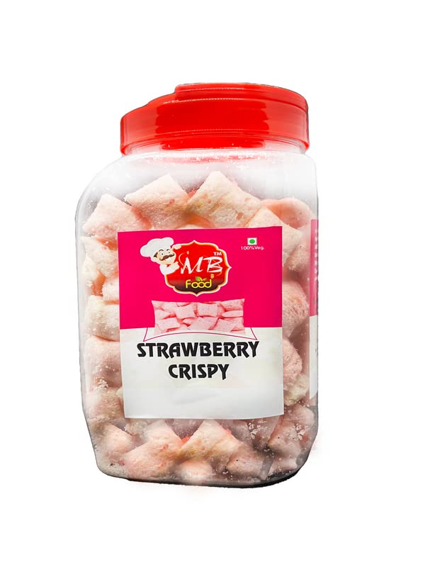 MB FOOD Strawberry Crispy - Ready To Eat Snacks I Tea Time I No Added ...