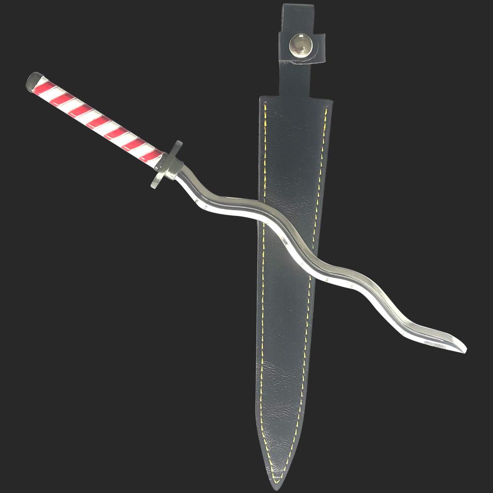 Buy Demon Slayer 1/6 Size 10''Iguro Obanai Sword Samurai Sword Katana ...