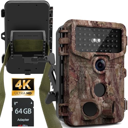 Amazon.com: Kirababy Trail Camera, 1296P 32MP Game Camera with Night ...