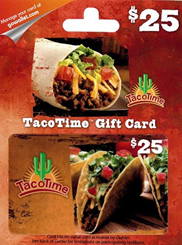 Amazon.com: Taco Time Gift Card $25 : Gift Cards
