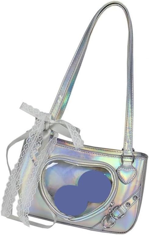 Sac à bandoulière avec nœuds en dentelle d'inspiration japonaise, sac à main mignon et élégant ...