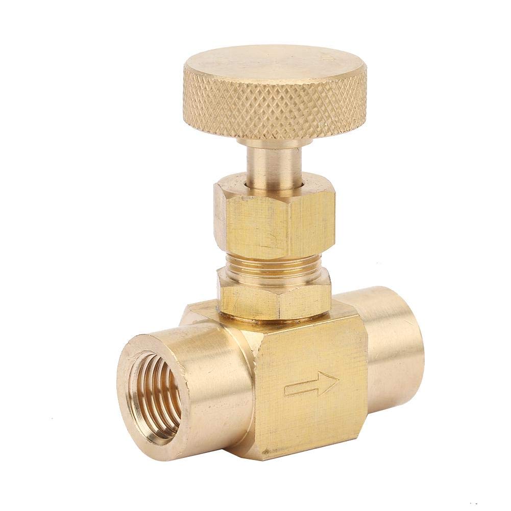 Needle Control Valve 1 4 Npt 60 Thread Angle Industrial | Desertcart INDIA