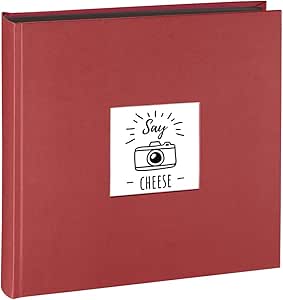 Hama Album Photo "Fine Art" (format 30 x 30 cm, 100 pages noires, sans spirale) Bordeaux ...