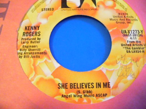 She Believes in Me / Morgana Jones (7") 1978 - Amazon.com Music