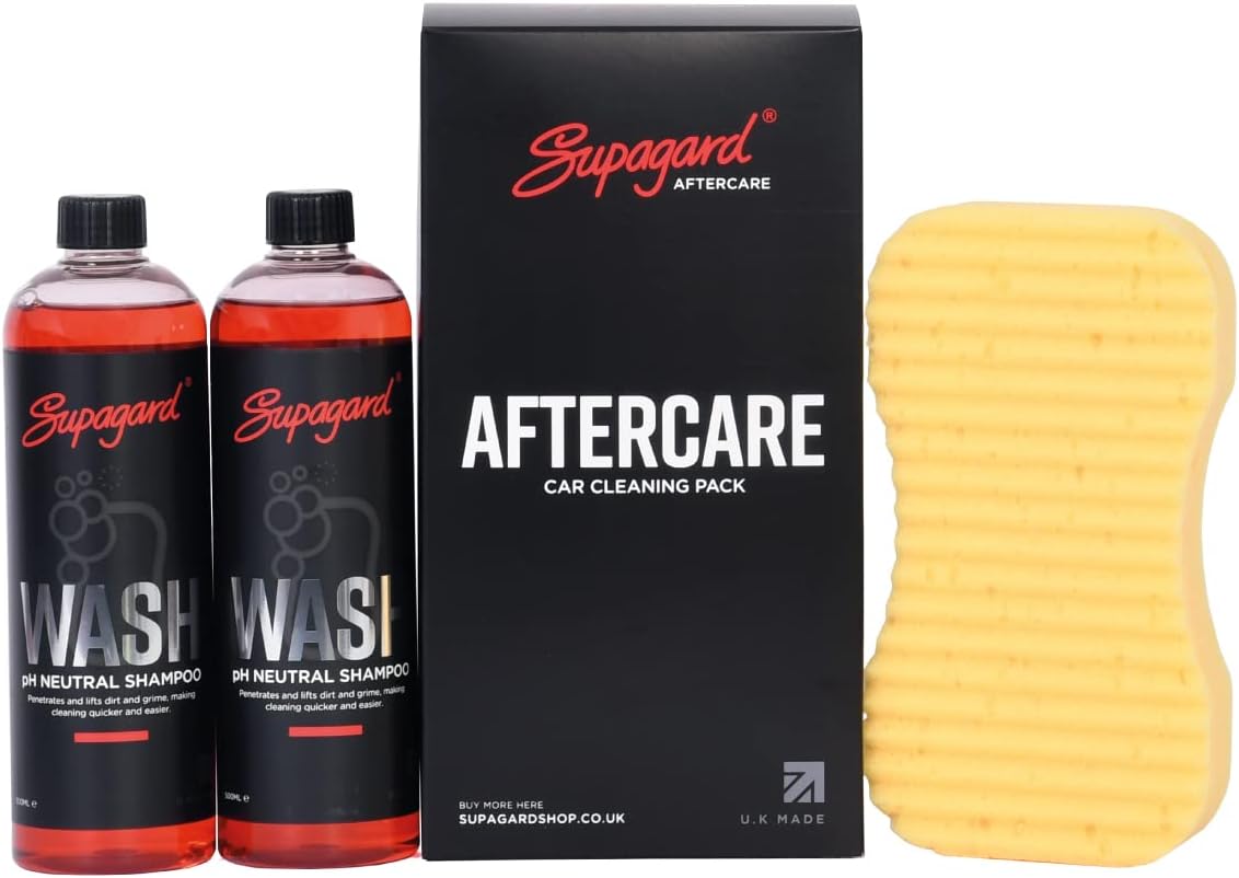 Supagard Car Wash Double Premium Car Shampoo (2 Bottles) 500ml : Amazon ...
