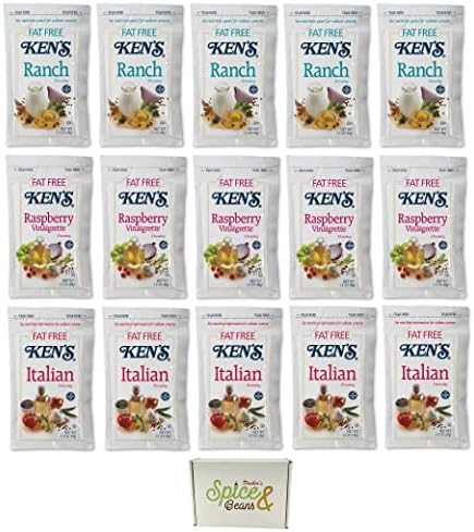 Amazon.com : Marzetti Salad Dressing Packets Variety Pack | Light & Fat ...