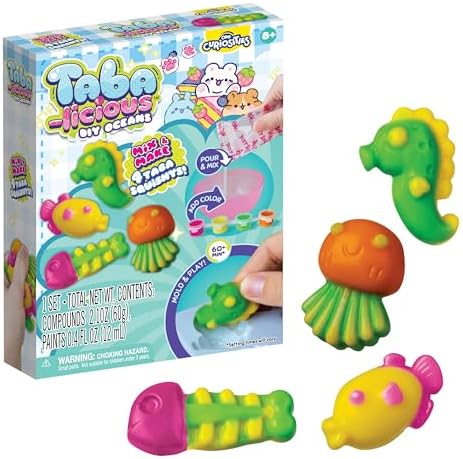 Amazon.com: ORB Tabalicious DIY Ocean TABA Squishy Kit - Craft Kit for ...