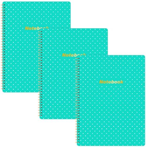 Notebook A4-3 Pack Lined A4 Notebook with Premium Paper, Wirebound ...