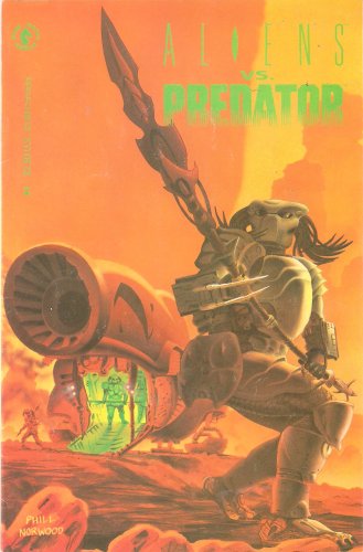 Aliens Vs. Predator #1 June 1990: Stradley, Norwood: Amazon.com: Books