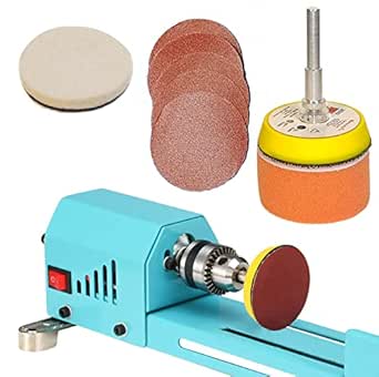Amazon.com: Mini Lathe 2 Inch Sanding Discs 150 240 400 800 1000 2000 ...