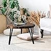 Amazon.com: HOMPUS Small Coffee Table, MgO & Concrete Outdoor Side ...