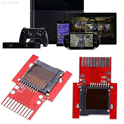 PRAV® 8449 Micro SD2VITA Red MicroSD Adapter for PSV Vita 3.60 ...