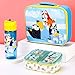 Zawadi Global Bluey Kids Childrens Lunch Box Set – Insulated Lunch Bag ...