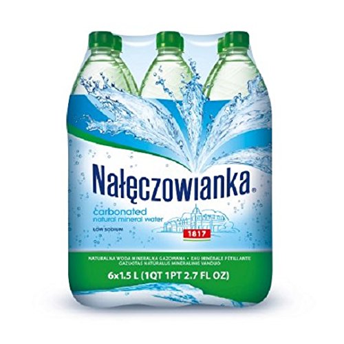 Amazon.com : Naleczowianka Mineral Water Carbonated, 1.5 Liter 6 Count ...