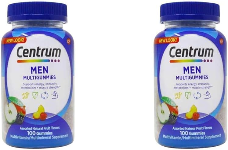 Centrum MultiGummies Gummy Multivitamin for Men, Multivitamin ...