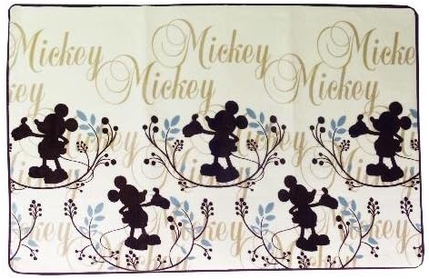 Amazon｜丸眞 ミッキーマウス「エレガントミッキー」 ラグ(小) 2215003400 2215003400｜ラグ オンライン通販