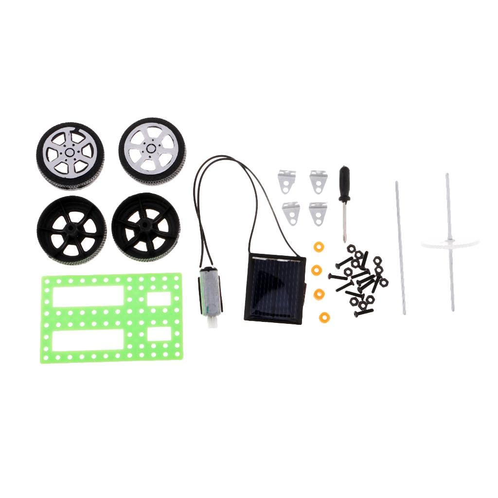 ATORSE® Rc Model Solar Power Remote Control Car Toy Self Assembly Rc ...